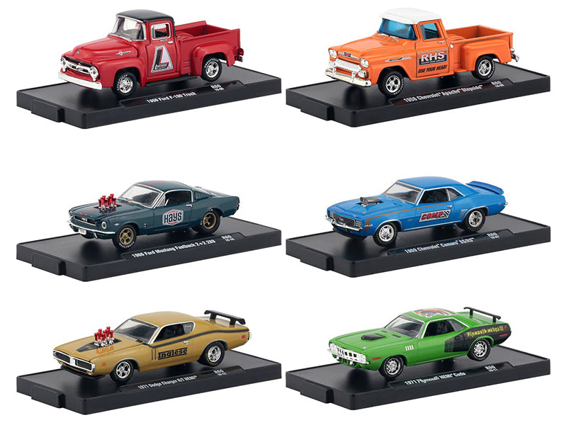 Drivers 6 Cars Set Release 60 in Blister Packs 1/64 Diecast Model Cars ...