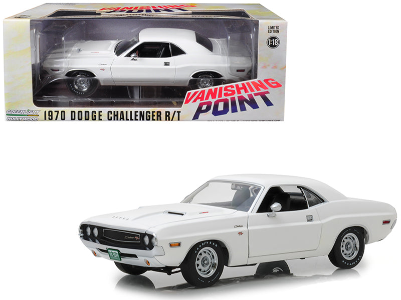 1970 Dodge Challenger R/T White Vanishing Point (1971) Movie 1/18 ...
