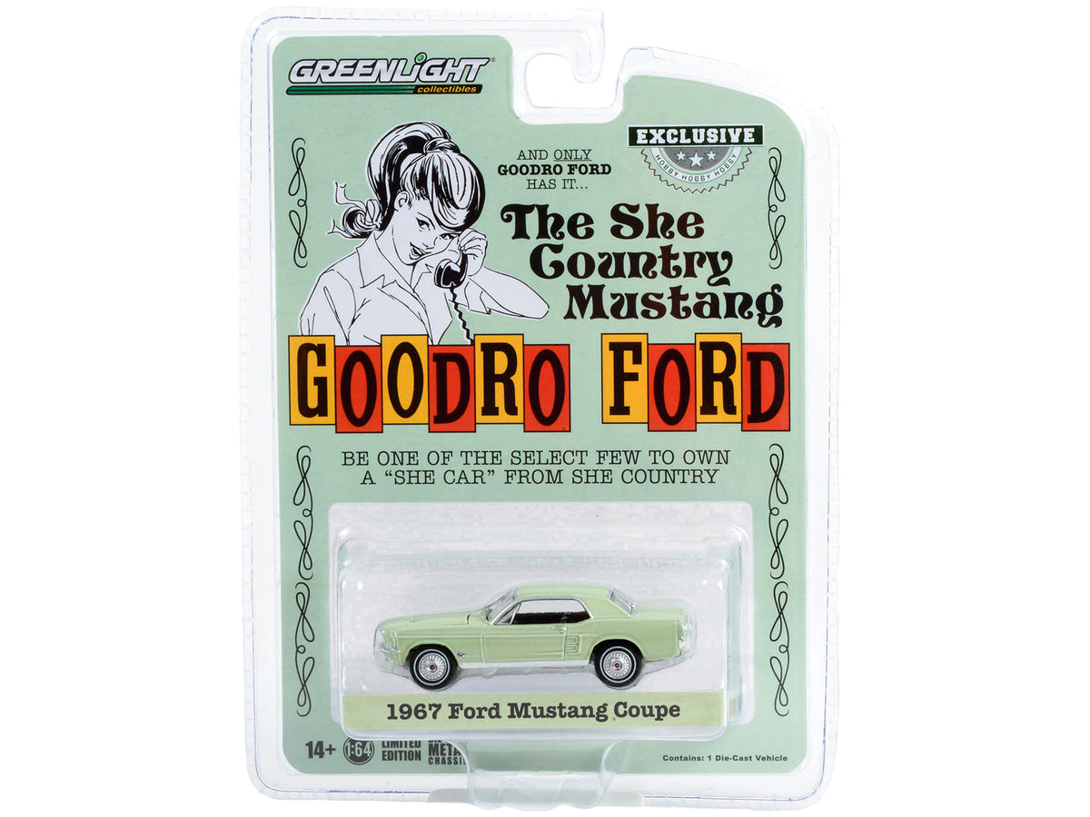 1967 Ford Mustang Limelite Green She Country Special Bill Goodro Ford ...