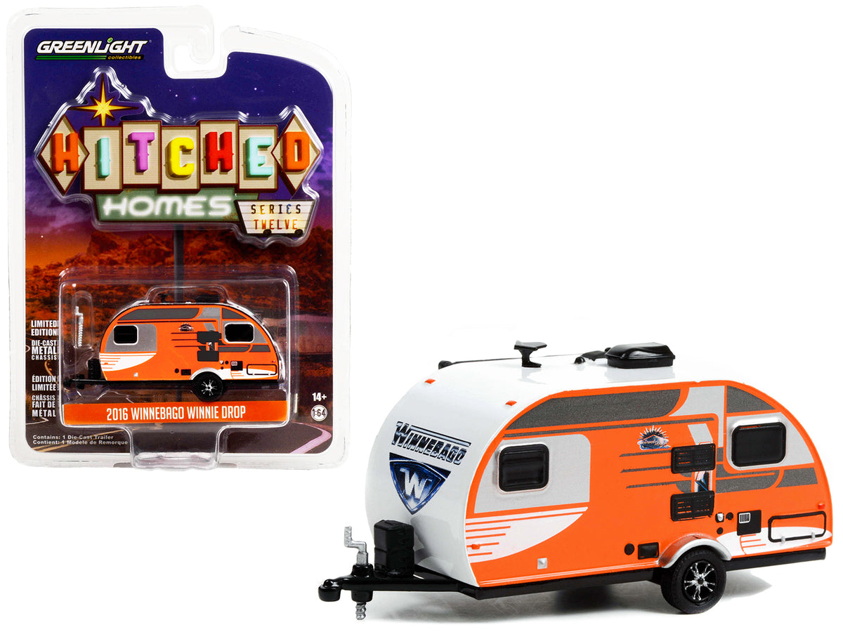 2016 Winnebago Winnie Drop Travel Trailer Orange and White with ...