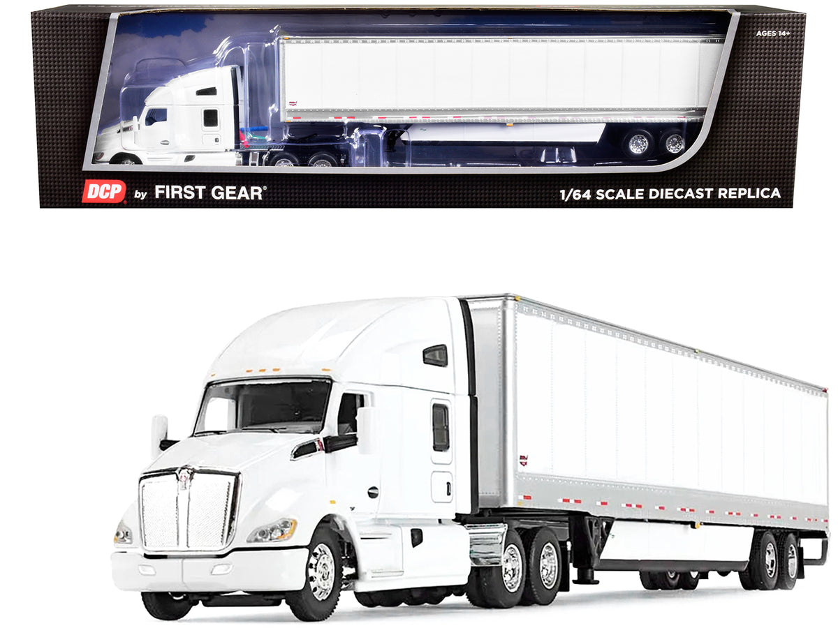 Kenworth T680 76 High Roof Sleeper Cab and 53’ Wabash DuraPlate HD Dry ...