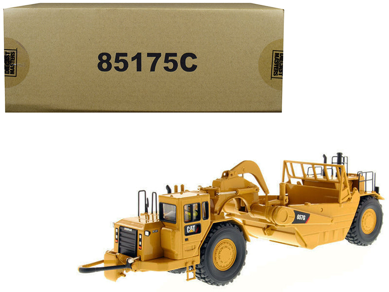CAT Caterpillar 657 G Wheel Tractor Scraper with Operator Core Classics ...