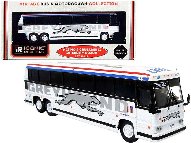 1980 MCI MC-9 Crusader II Intercity Coach Bus Chicago Greyhound Vintage ...