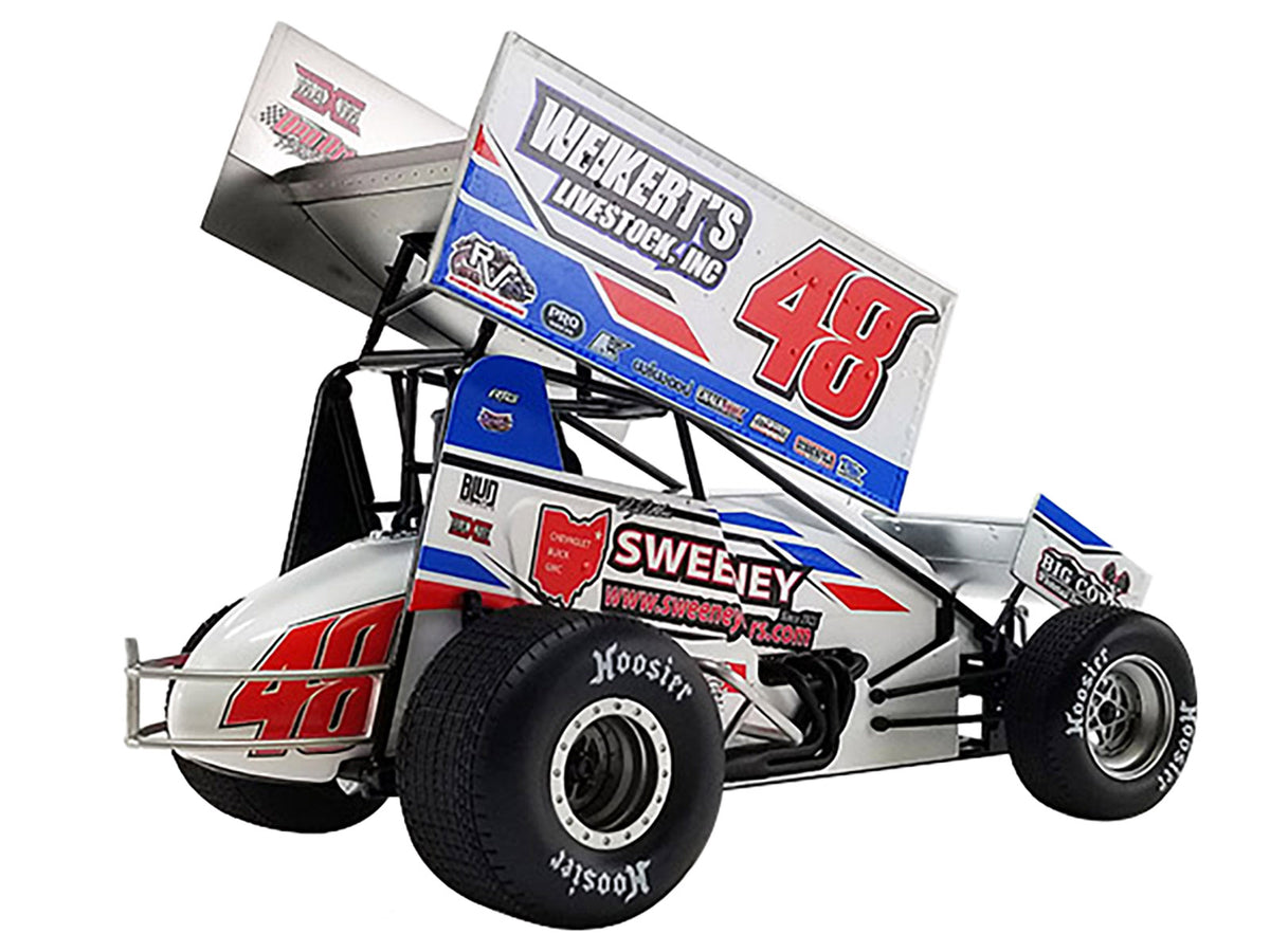 Winged Sprint Car #48 Danny Dietrich Weikert’s Livestock Gary Kauffman ...