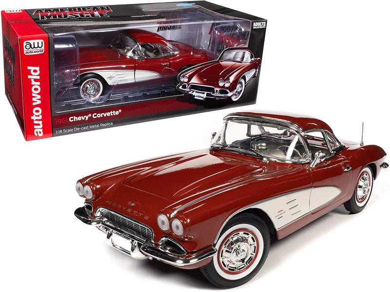 1961 Chevrolet Corvette Honduras Maroon Metallic with White Coves and ...