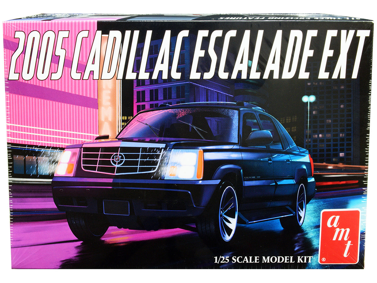 Skill 2 Model Kit 2005 Cadillac Escalade EXT 1/25 Scale Model by AMT ...