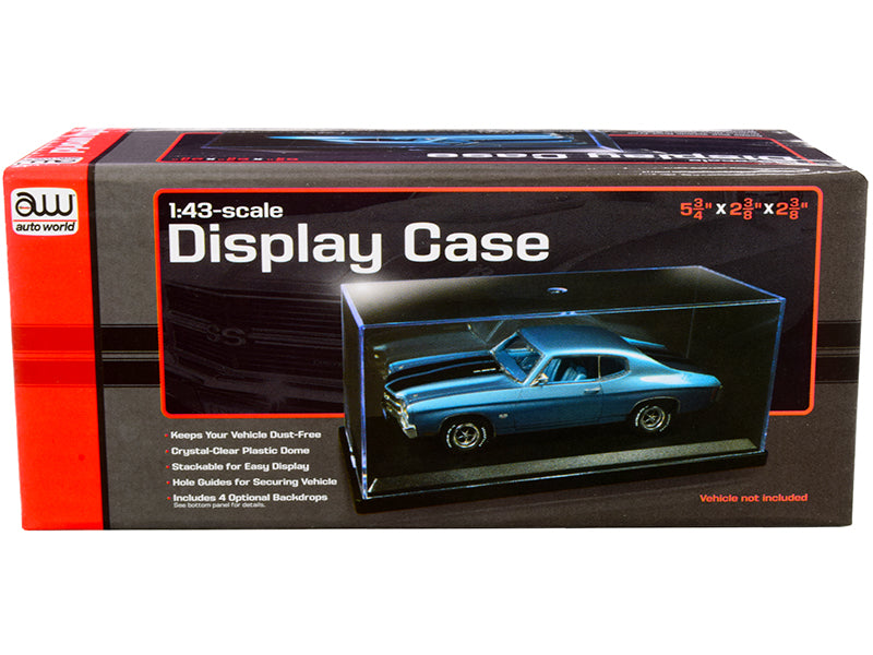 Acrylic Display Show Case with Black Plastic Base and 4 Display ...
