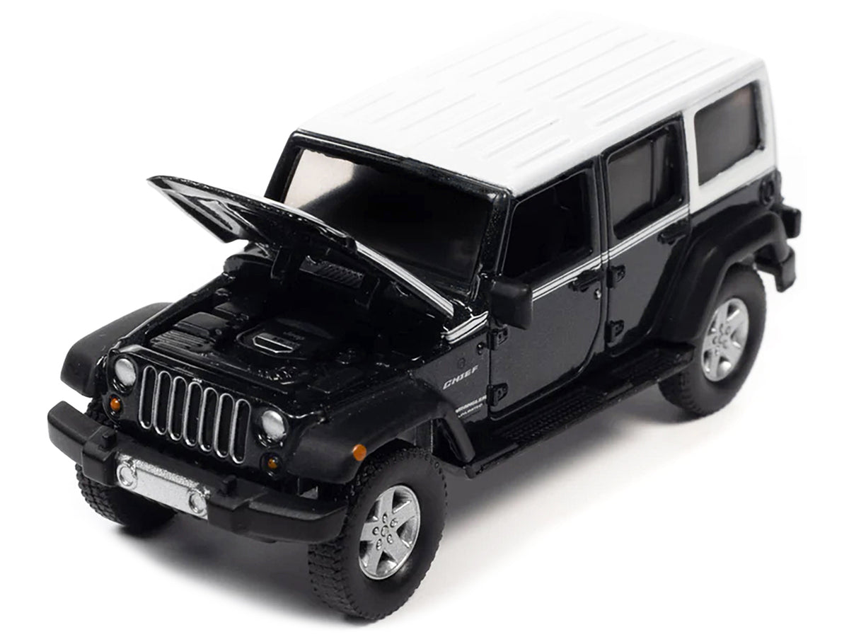 2017 Jeep JK Wrangler Chief Edition Rhino Blue Metallic with White Top ...