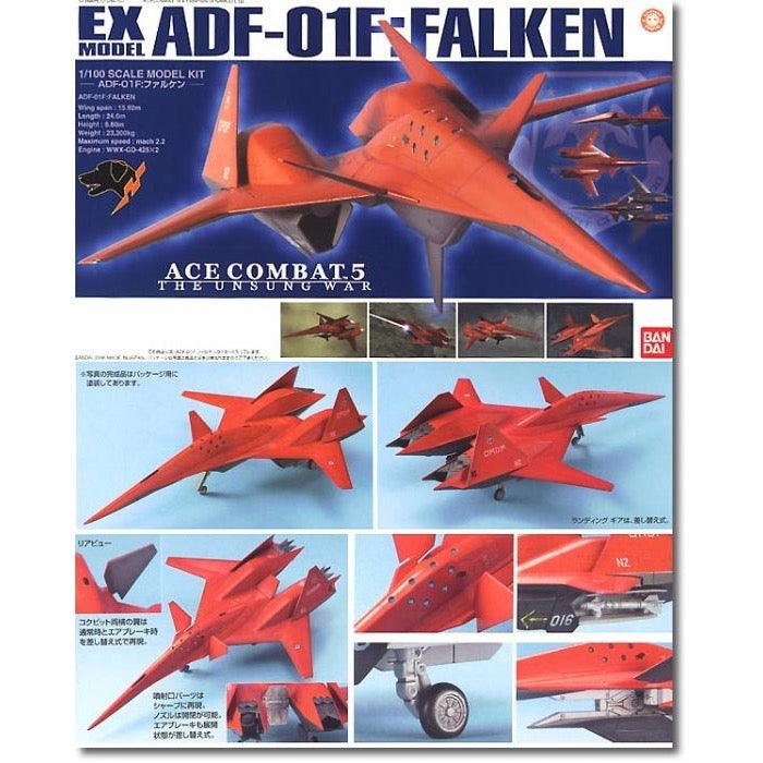 Bandai 0141430 EX Model 1/100 ADF-01F Falken Ace Combat – Hobby Hero