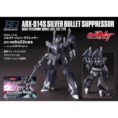 Buy Bandai 5057694 HGUC 1/144 Silver Bullet Suppressor Mobile Suit ...