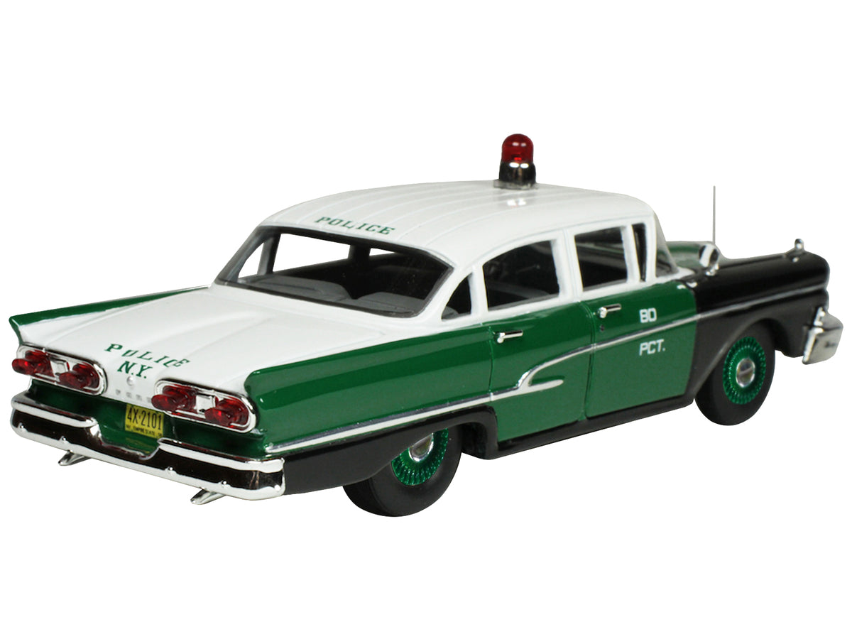 1958 Ford Custom 300 Green and White NYPD (New York City Police ...