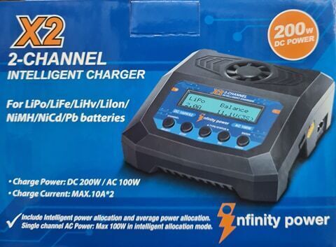 Infinity Power X2MINI Charger (Dual charger) – Hobby Hero