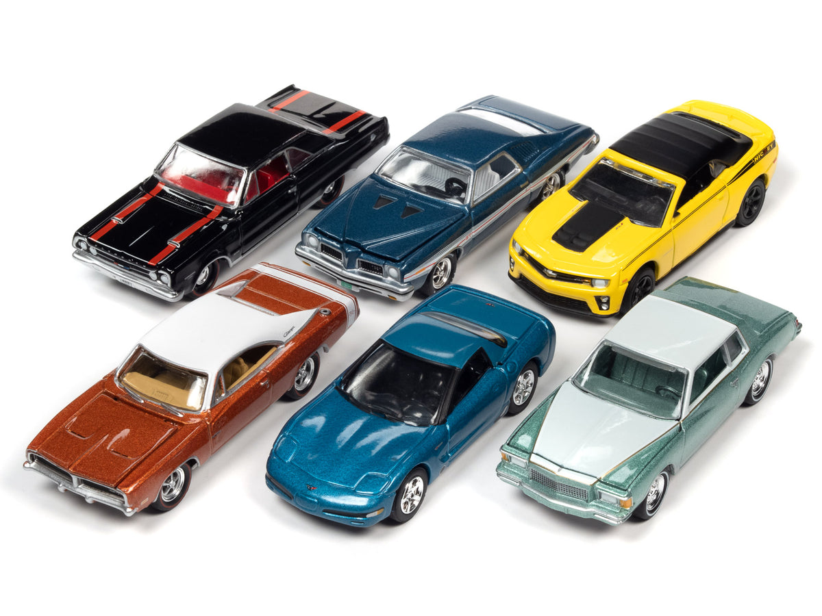 Muscle Cars USA 2022 Set B of 6 pieces Release 2 1/64 Diecast Model ...