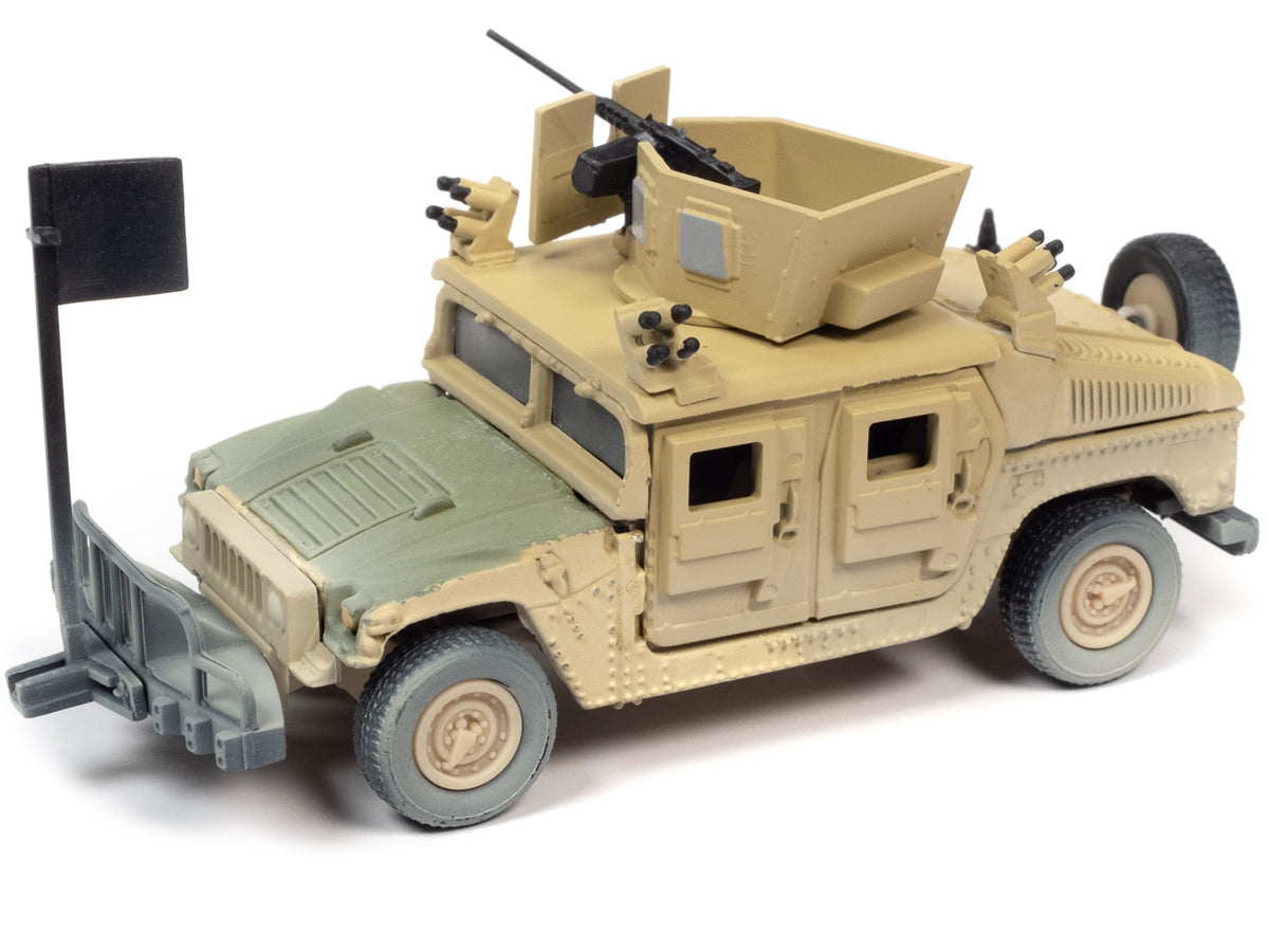 Humvee 4-CT Armored Fastback M1114 HA Heavy Up-Armored HMMWV Tan with ...