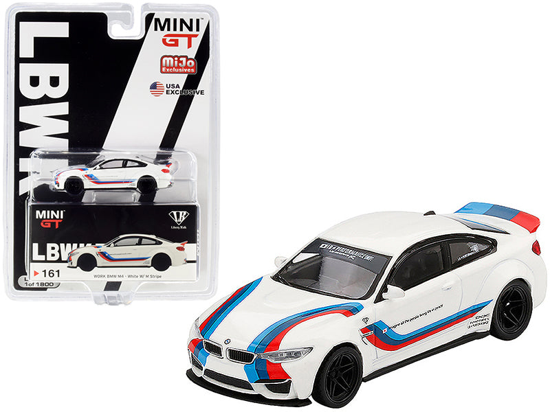 BMW M4 LB Works White with Stripes Limited Edition to 1800 pieces ...