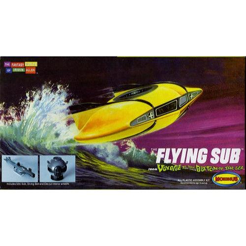 Moebius 101 1/128 Flying Sub Mini Kit Voyage To The Bottom Of The Sea ...