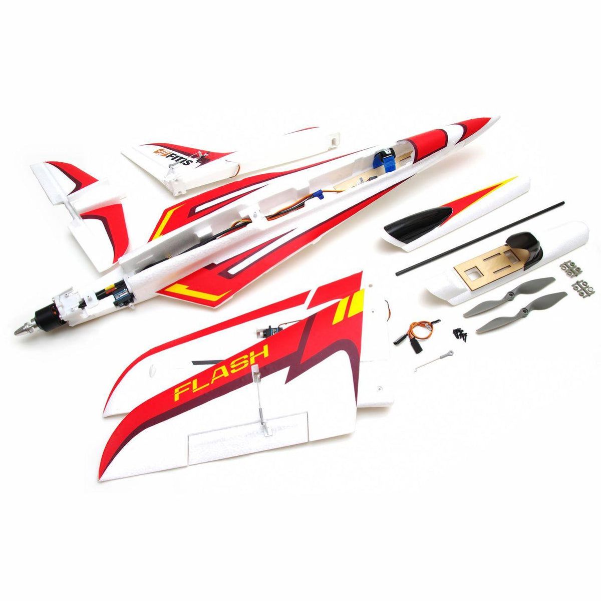 FMS FMS121P Flash 850mm RC Plane (Plug-n-Play) – Hobby Hero