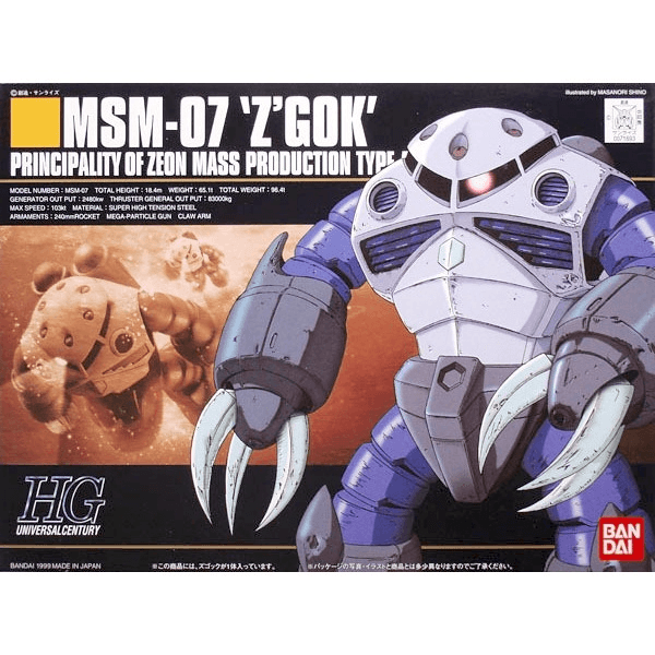 Bandai 5056829 HGUC 1/144 Zgock Gundam – Hobby Hero