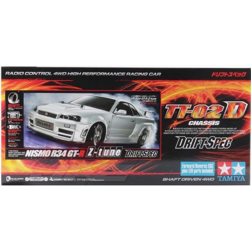 Tamiya 58605 Nismo R34 GT-R Z-Tune Drift W/-LED TT02 1/10 RC On Road ...