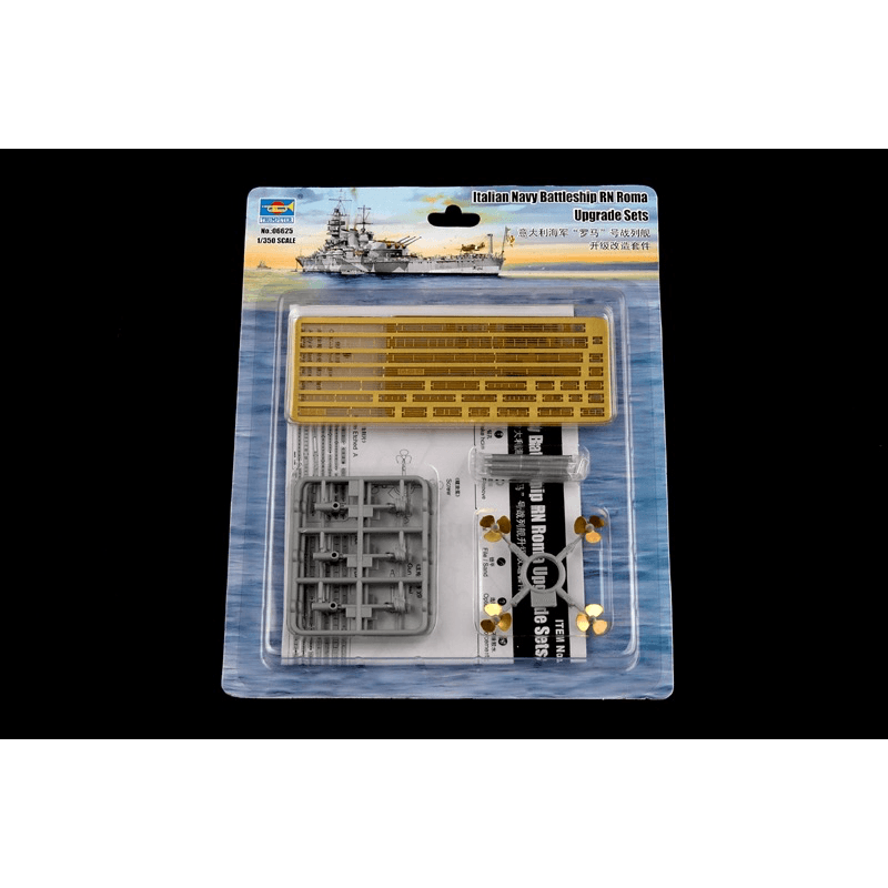 Trumpeter 06625 1/350 Italian Navy Battleship RN Roma Accessories ...